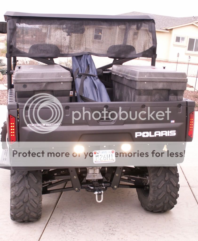 DIY Rear mudflaps - under tailgate | PRC Polaris Ranger Club